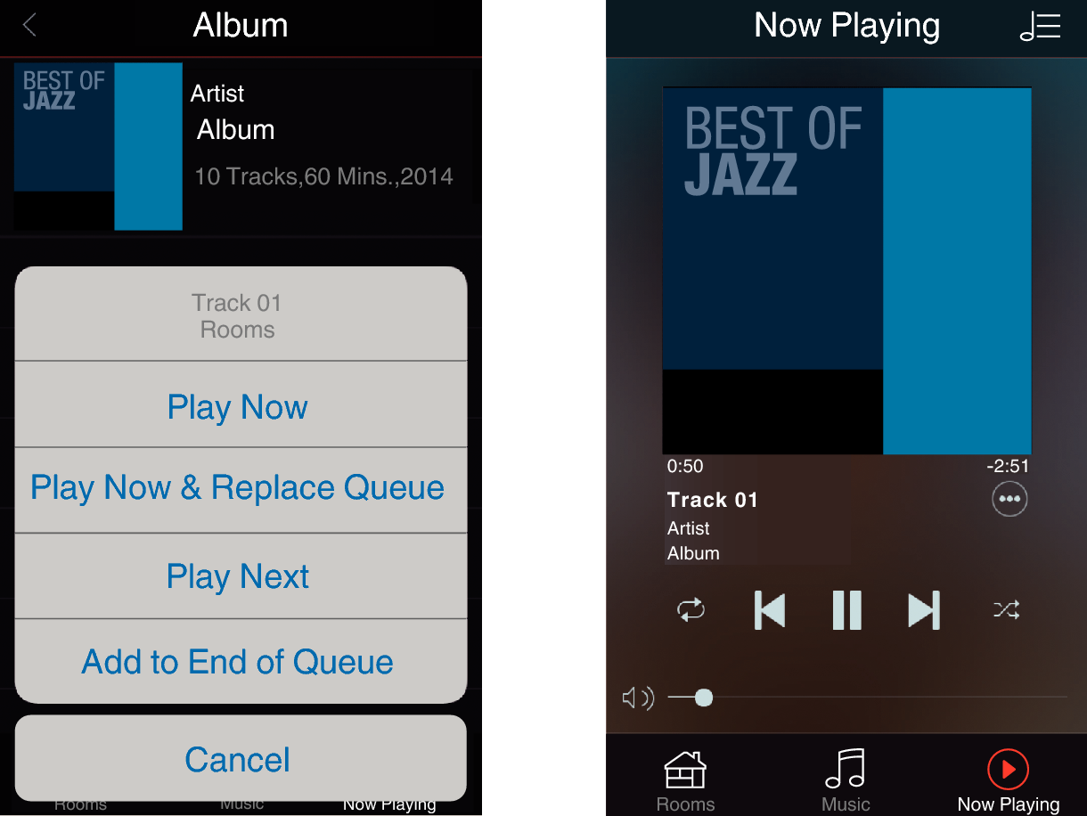 Playing from streaming music services AVR-X4500H
