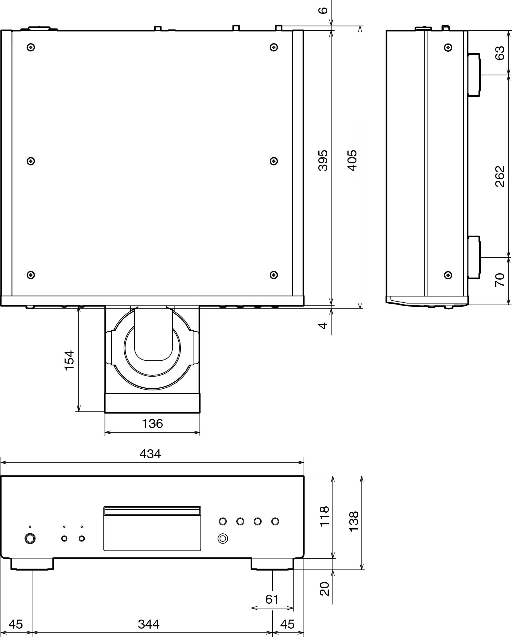 Dimensions / Weight DCD-A110